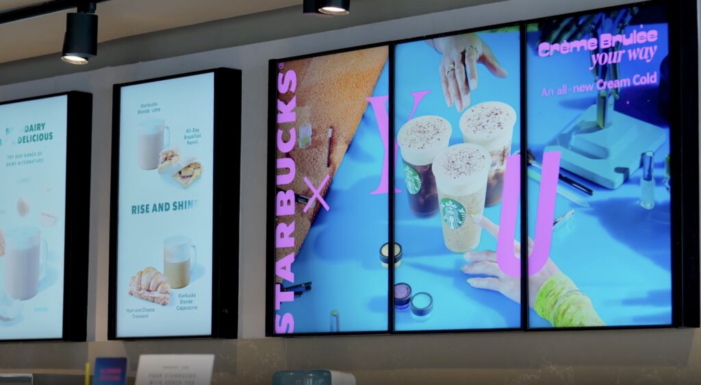 Digital Menu Panels at Starbucks® - Case Study - ThinkPM